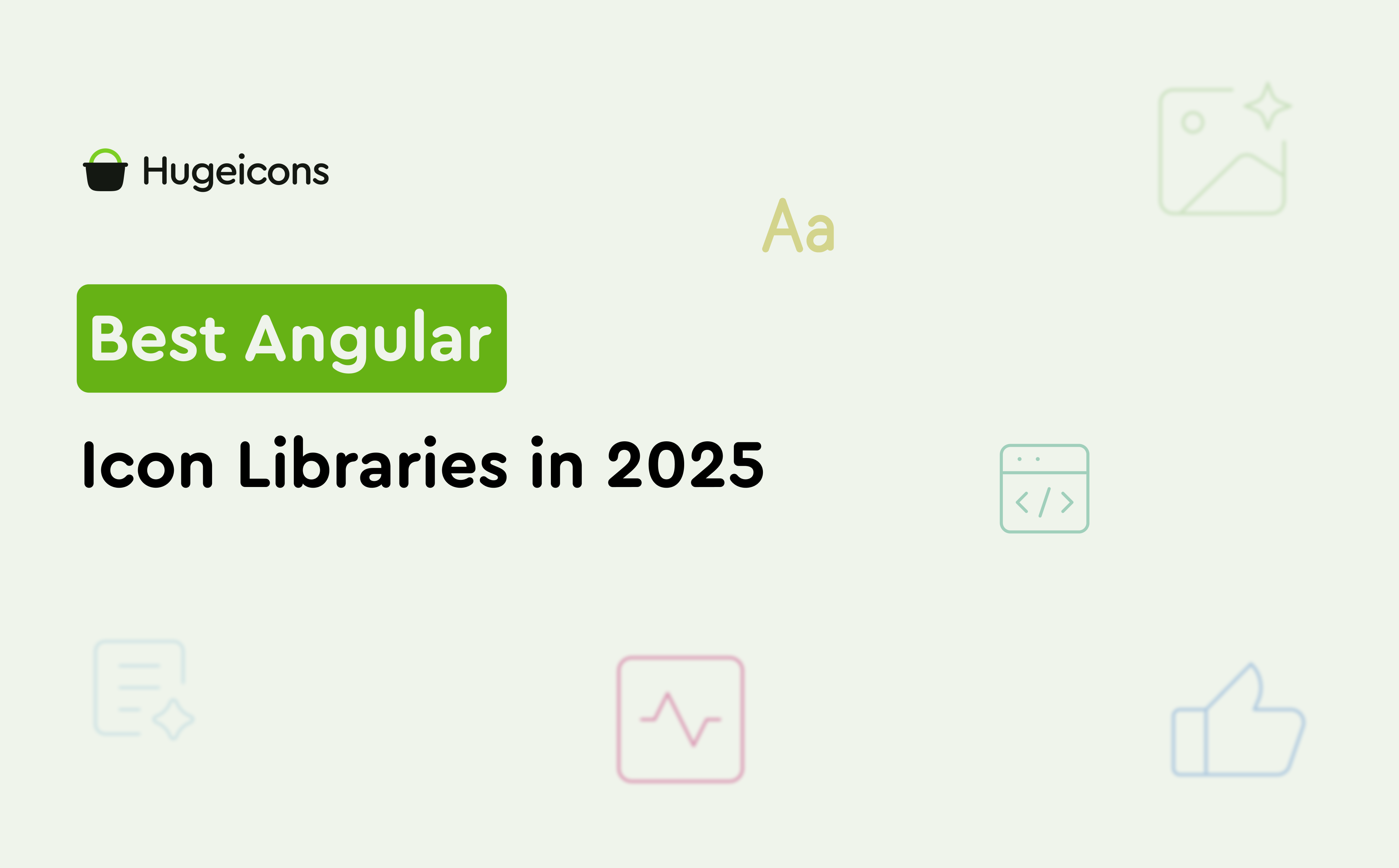 Top 6 Angular Icon Libraries At Present